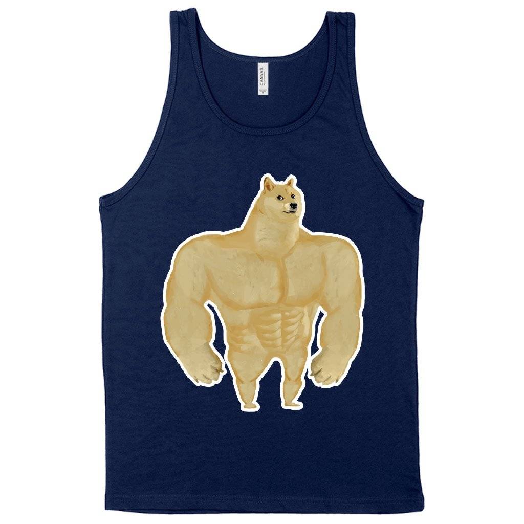 Women’s Muscle Doge Meme Tank