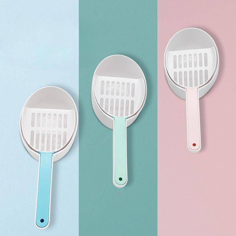 Efficient & Ergonomic Cat Litter Scoop Set